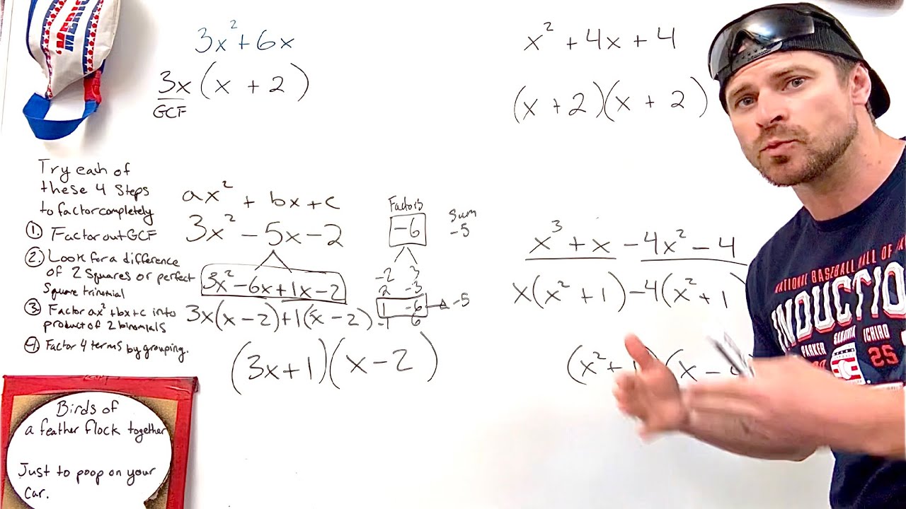 Factoring Made Easy: 4 Methods That Always Work