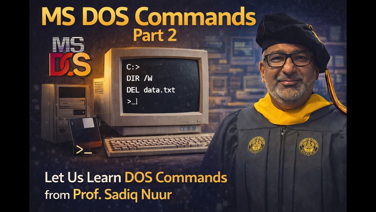 MS DOS Commands Part 2