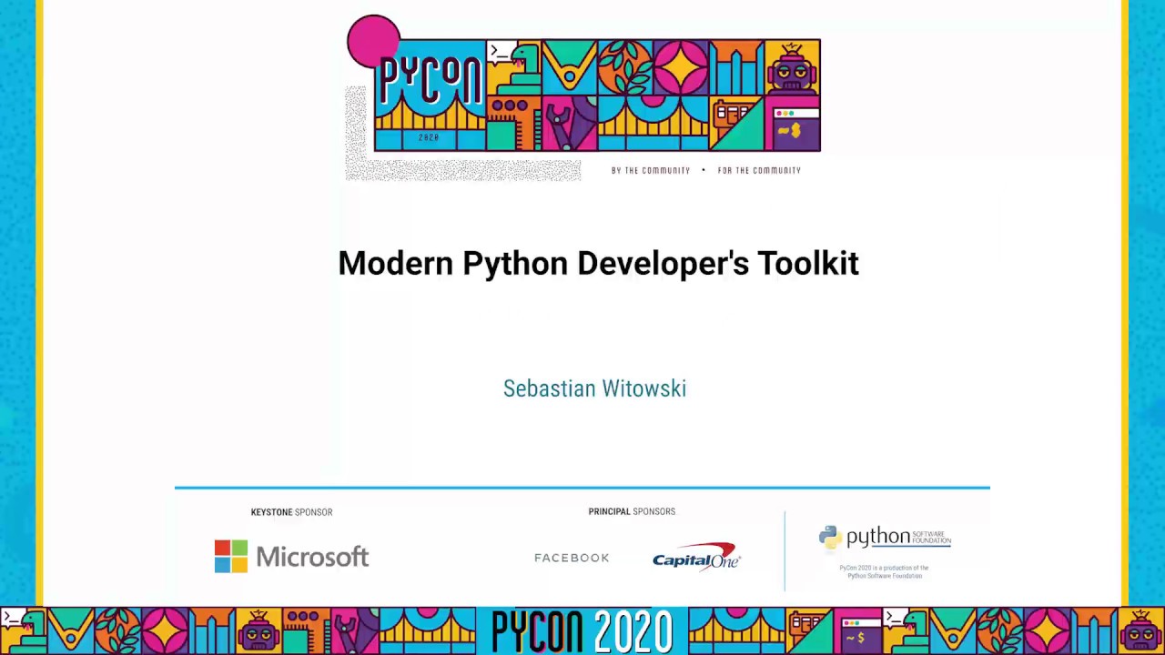 Tutorial: Sebastian Witowski - Modern Python Developer's Toolkit