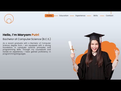 Make Resume Fresh Graduate Bachelor of Computer Science