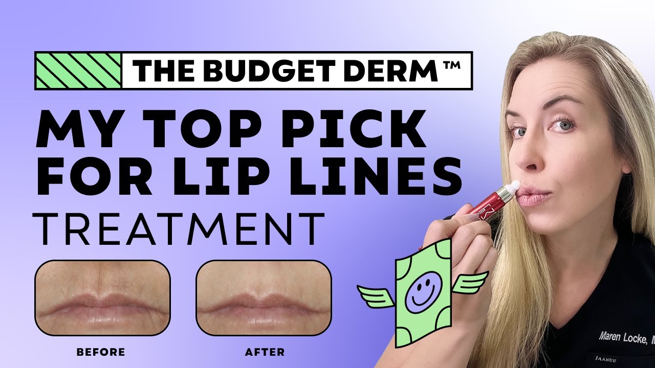 Treat Vertical Lip Lines! | Anti-aging Tips by The Budget Derm