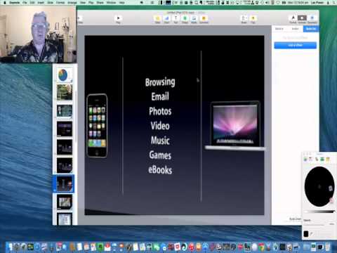 In Keynote, how to bring in Text "live" using your audience