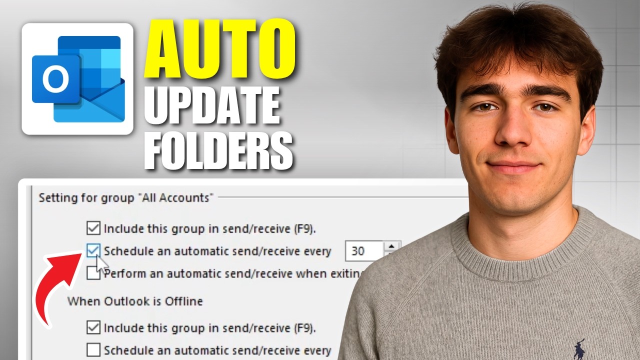 How To Automatically Update Folders In Outlook (Tutorial 2026)