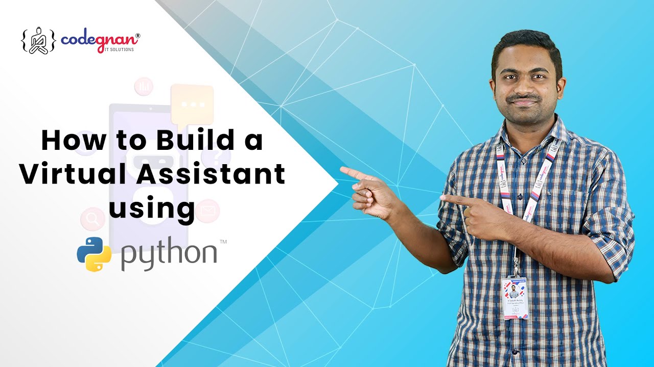 Building Virtual Assistant using Python | Python Virtual Assistant | python projects | Codegnan