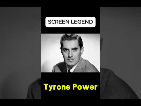 Best Face of the 20th Century Tyrone Power