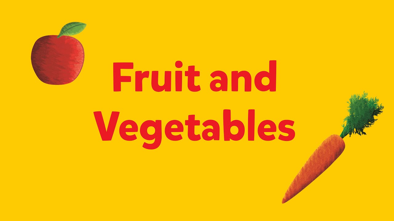 Food - Fruit and Vegetables | SESMA Picture Dictionary | English Vocabulary
