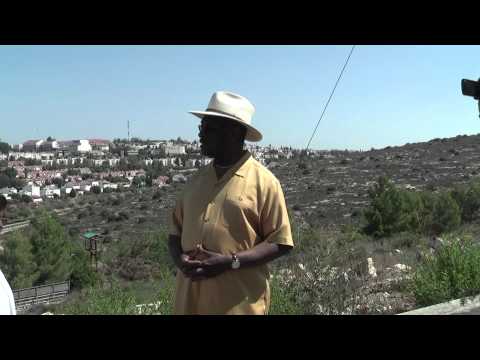 Herman Cain and Ron Nachman in Ariel | Messages from Mayor Ron Nachman