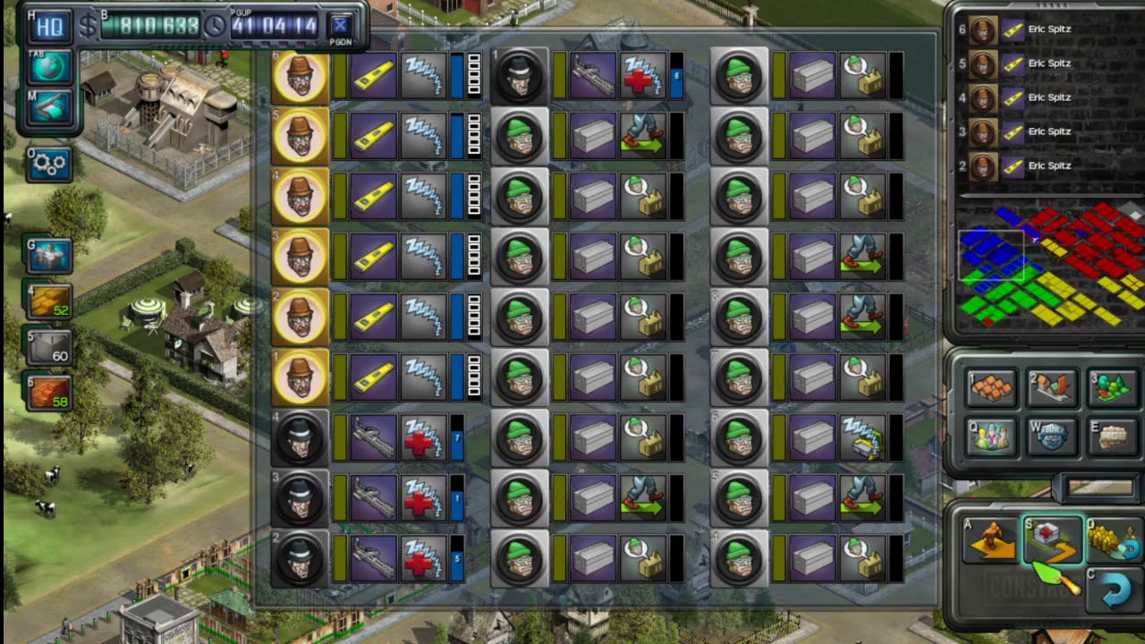 Constructor HD. Chain explosion.