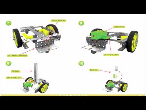 Photovore + Photofobe Robot Assembly Guide