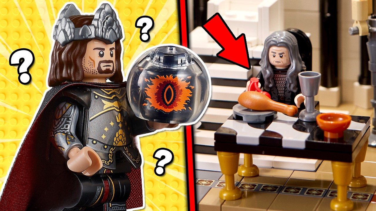 10 Things you MISSED in the NEW LEGO Minas Tirith Set!