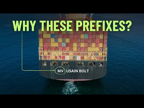What are ship prefixes - Types of ships.