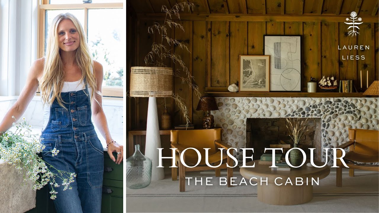 HOUSE TOUR | THE BEACH CABIN: Vintage Summer Camp Style | Interior Designer Lauren Liess