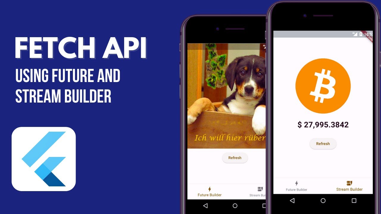 Efficient Data Fetching in Flutter with Future Builder and Stream Builder | Fetch API Tutorial