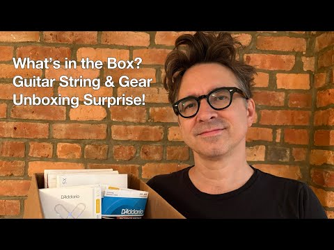 D'Addario Strings and Accessories Unboxing
