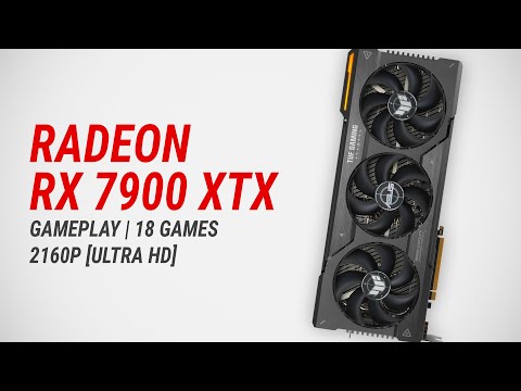 Radeon RX 7900 XTX in 2024 + Ryzen 9 9950X: Test in 18 games at 2160p