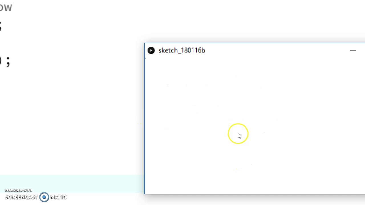 Processing - Lines, Points, and Coordinates