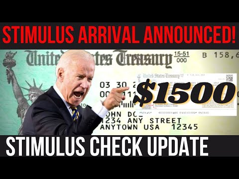 NEW $1500 STIMULUS CHECK ARRIVAL DATE! Stimulus Check Update + Biden VS Trump 2024 + Gas Price Storm