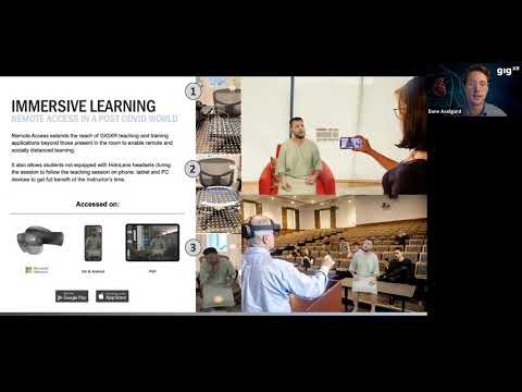 GIGXR: Holographic Standardized Patients Webinar from HealthySimulation.com