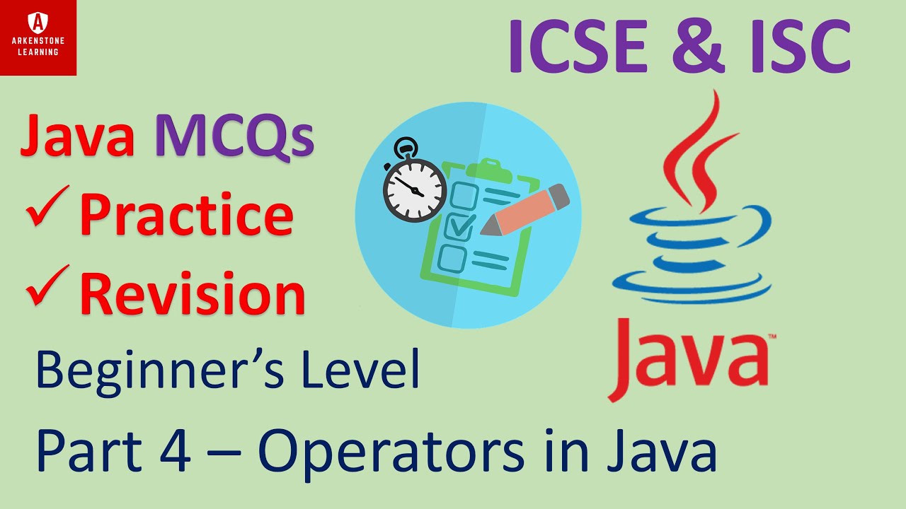 Part 4 - Operators in Java