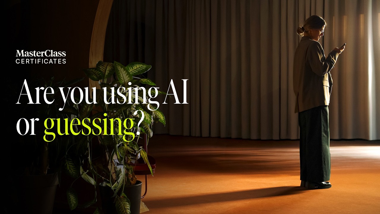 AI Experts Share the Playbook for Working Smarter and More Creatively || MasterClass Certificates