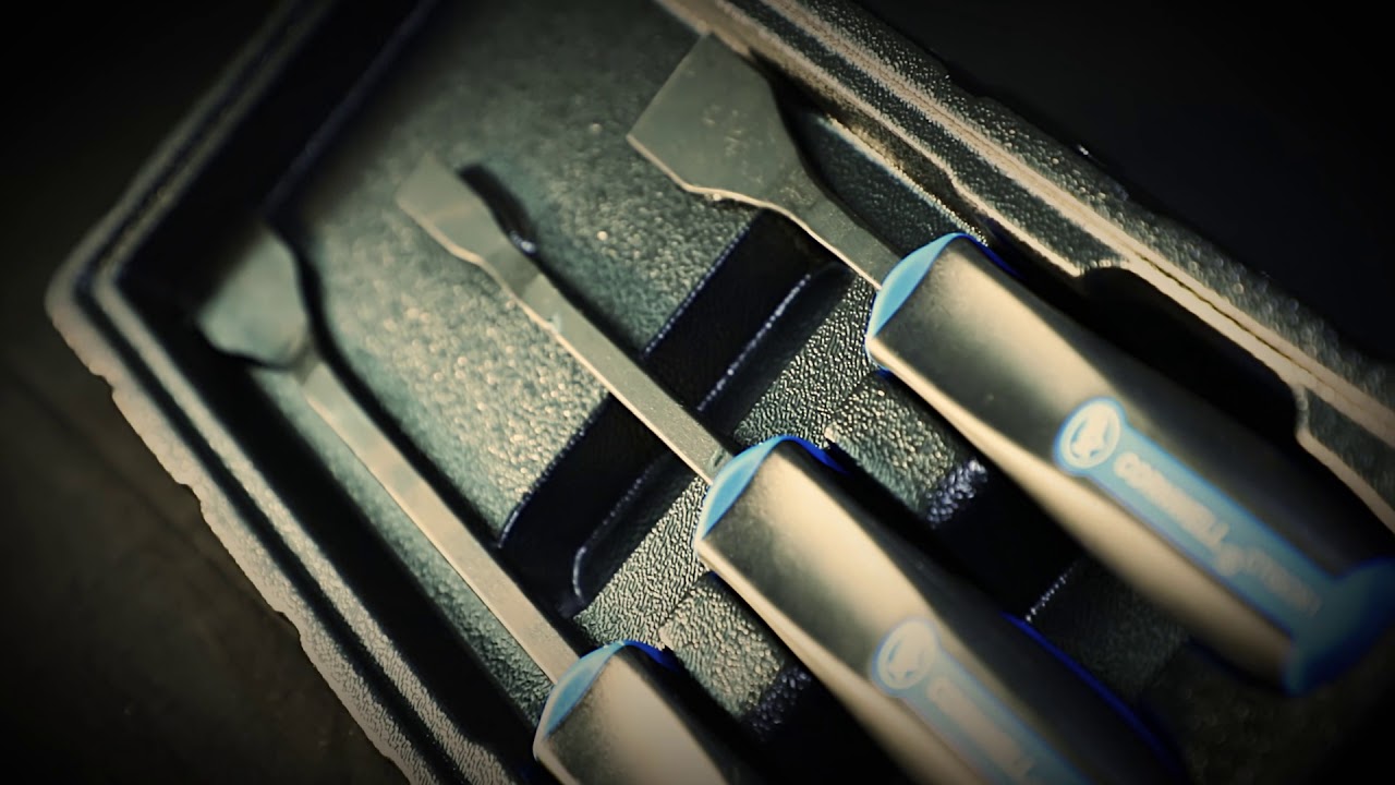 CTGCS3ST 3 Piece Carbon Scraper Set