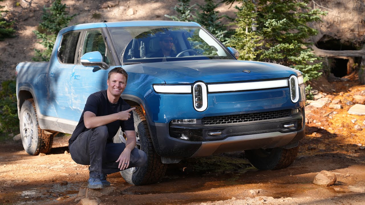 World's FIRST Electric Truck! Rivian R1T First Drive!