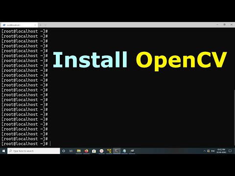 How to Install OpenCV using pip and pip3