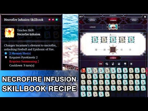 Necrofire Infusion Skillbook Recipe - Divinity Original Sin 2