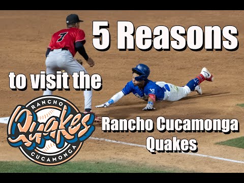 5 Reasons why you want to see Los Angeles Dodgers' Rancho Cucamonga Quakes