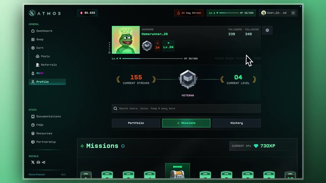Atmos | Social-Driven Gamified DeFi Trading & Permissionless Token Studio on Supra