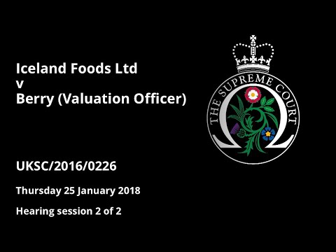 Iceland Foods Ltd v Berry (Valuation Officer)