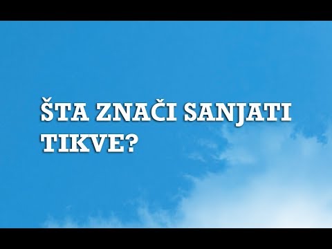 Sanjarica | Sanovnik | Šta znači sanjati Tikve