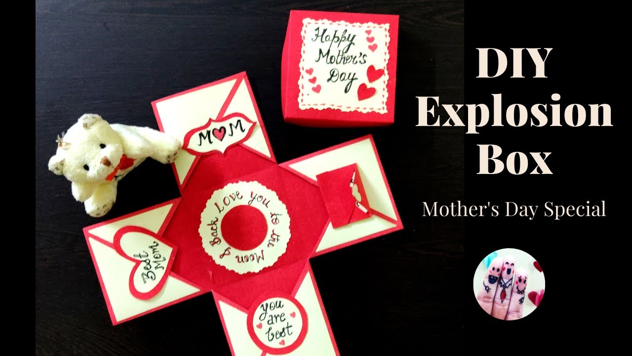 Explosion Box || Mother's Day special || Tutorial Video for explosion Box