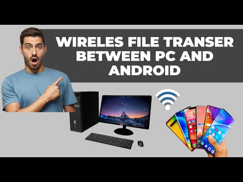 Wireles File transer between Windows PC and Android devices | Nearby Share for Windows