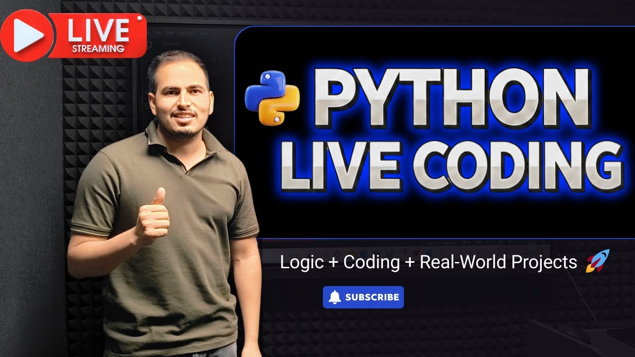 python live Coding ( set data structure in python )
