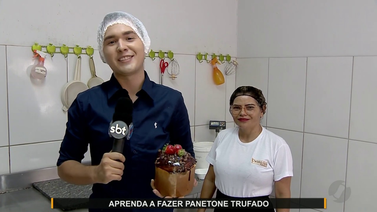 JMD (24/12/19) - Aprenda a fazer um panetone trufado