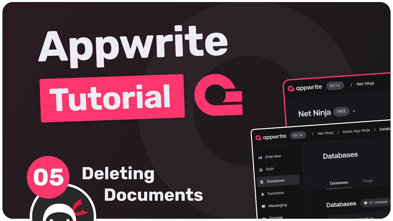 Appwrite Database Tutorial #5 - Deleting Documents