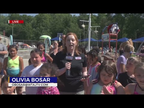 Staying safe in the heat at the splash park