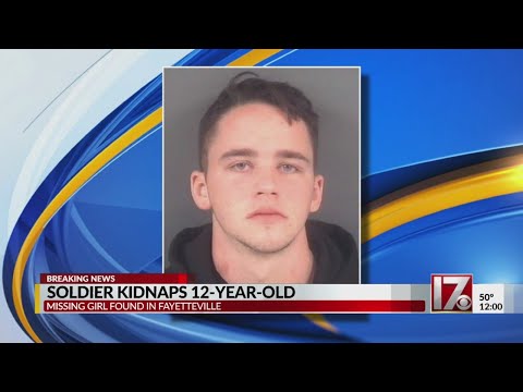 Fort Bragg paratrooper charged with kidnapping 12-year-old girl