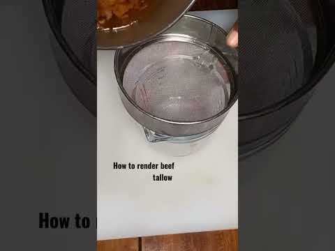 Beef tallow versus vegetable oil