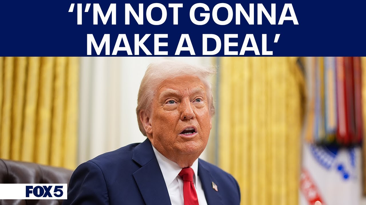 Trump not willing to make trade deal with China