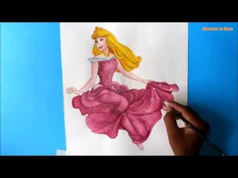 How to Draw Sleeping Beauty Step by Step – I'm Youtuber – Follow my ...