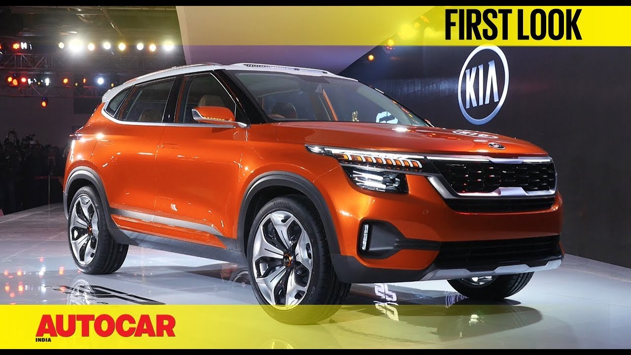 Kia first car for India -SP Concept | Auto Expo 2018 | First Look | Autocar India