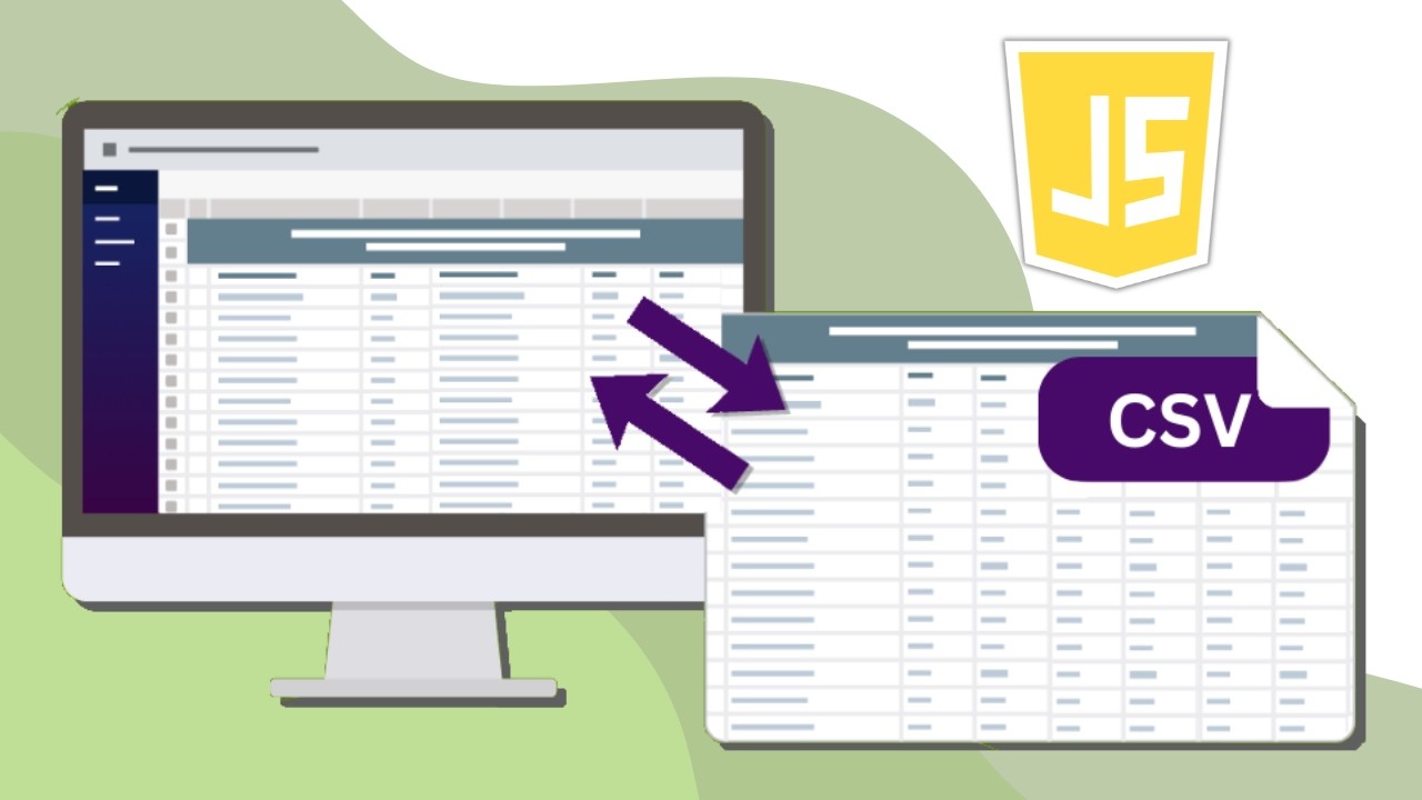 How to Import and Export CSV Files Using a JavaScript Spreadsheet