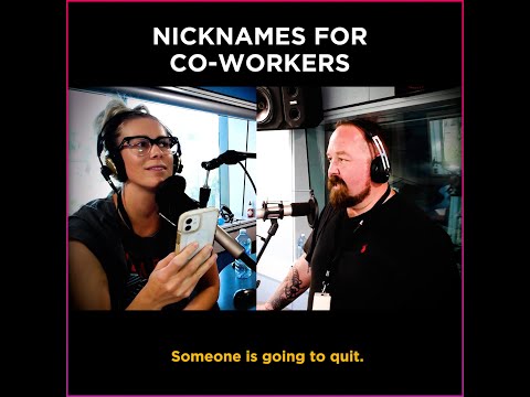 A List of Nicknames for Co-Workers