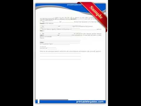 Free Printable "Joint and Mutual Will" Forms