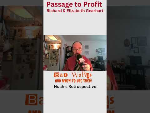 Noah's Retrospective - Bad words and when to use them!