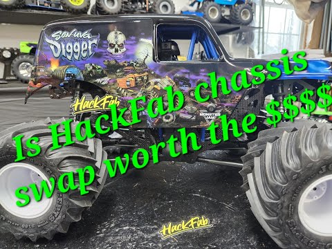 Losi LMT HackFab Carbon chassis kit install. Is it worth the money? We start to build a 4s monster.