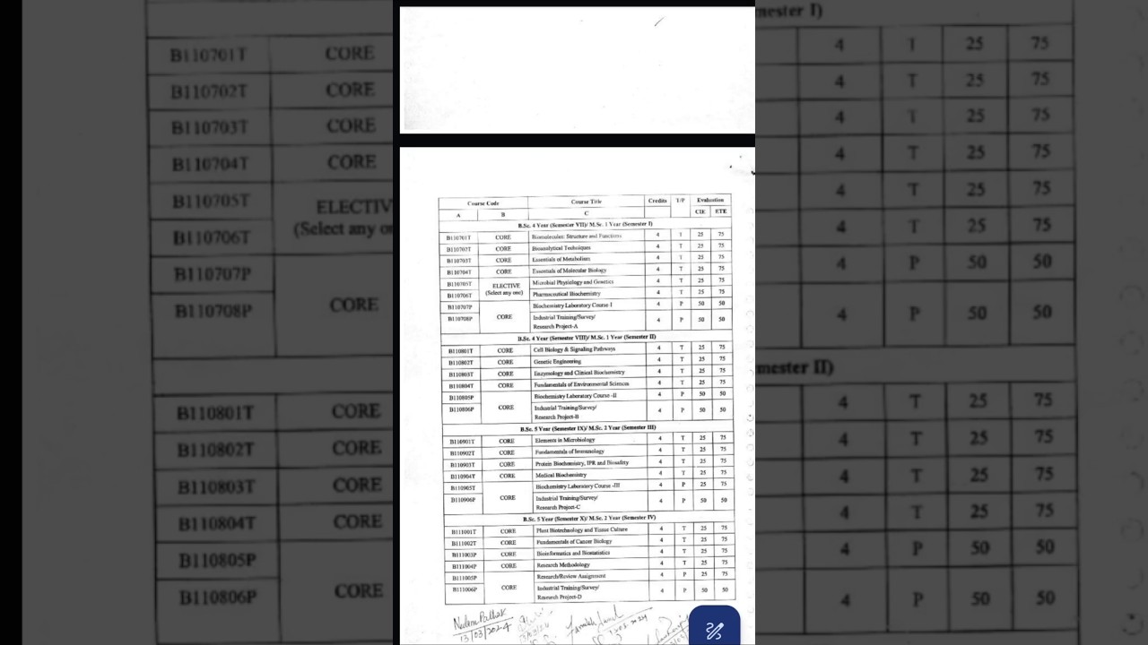 Msc Chemistry new syllabus  17 December 2024