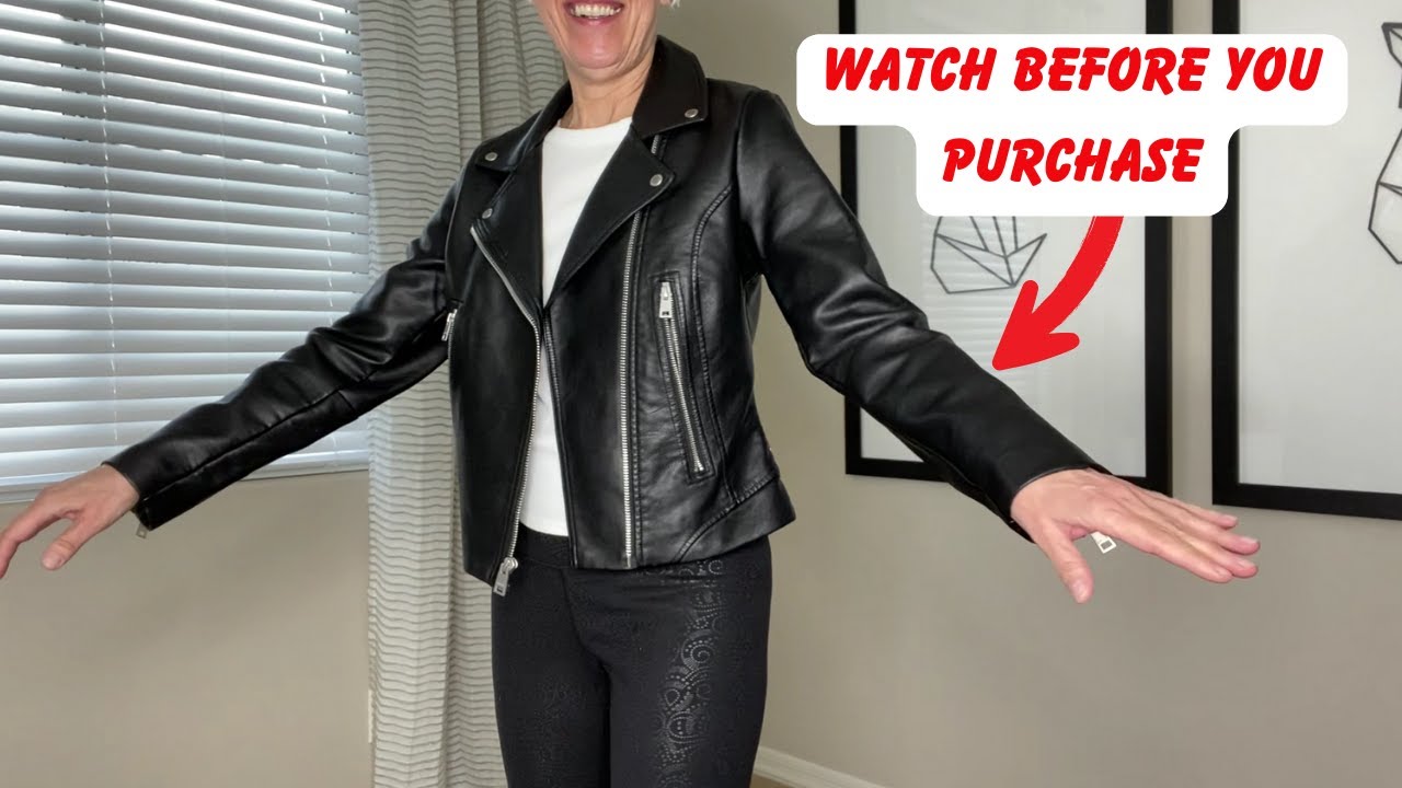 Levi Faux Leather Moto Jacket